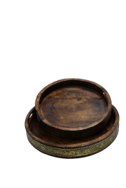 Tray Set Of 2 Round